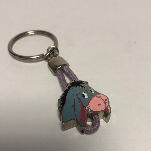 Disney | Accessories | Disney Eeyore Metal Keychain | Poshmark